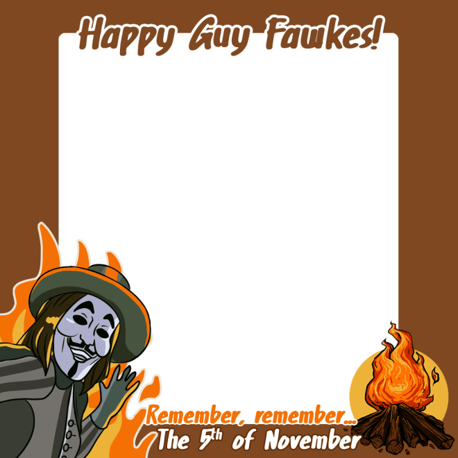 Happy 5th of November - Guy Fawkes Day - Twibon App