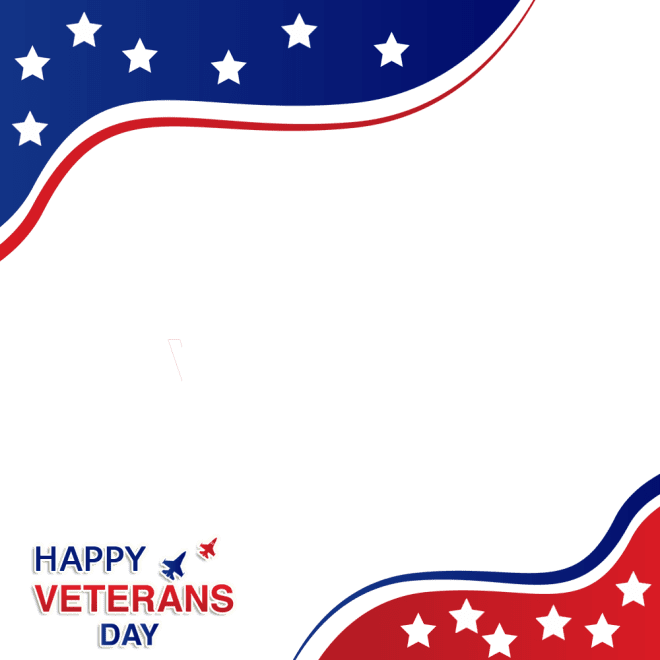 Thank You Veterans Image Frame PNG - Twibon App