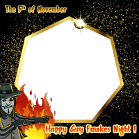 Happy 5th of November - Guy Fawkes Day - Twibon App