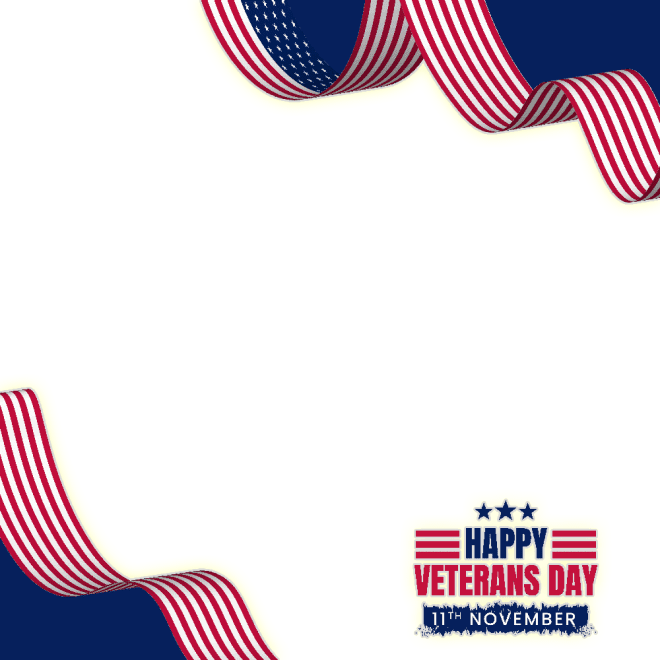 Thank You Veterans Image Frame PNG - Twibon App