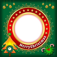 Merry Christmas 2023 Image Photo Frame