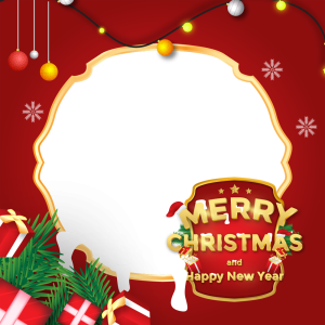 Merry Christmas 2023 Image Photo Frame