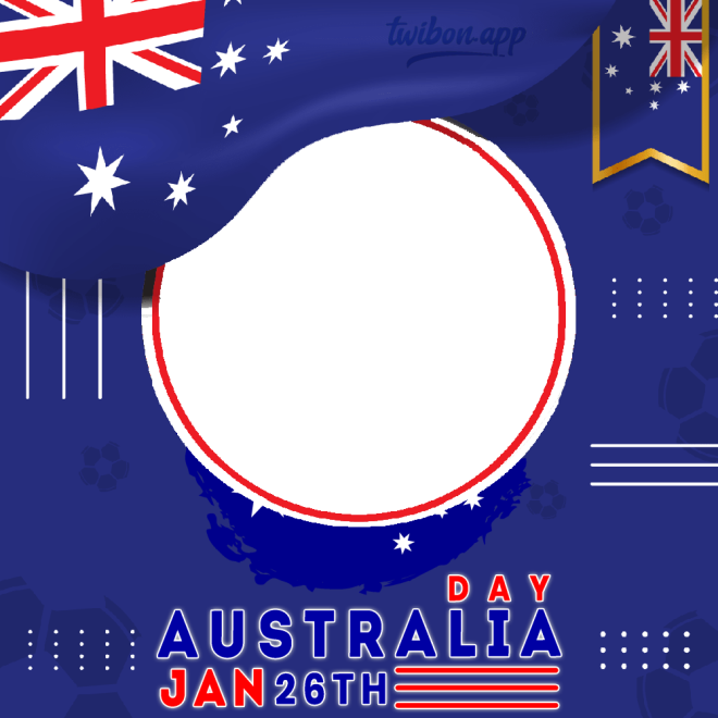 Australian Day 2023 Background Picture Frame