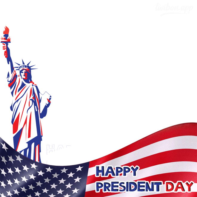 Happy President Day Caption 2023 Background Frame