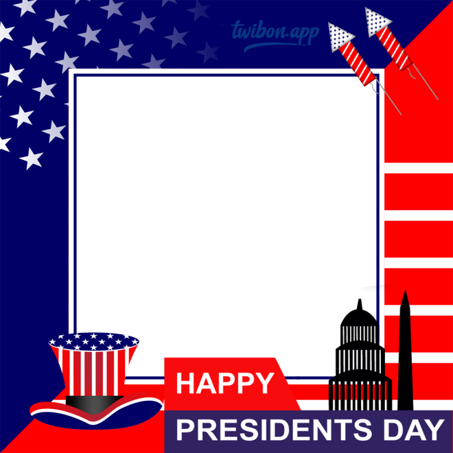 US President Clipart Captions HD Background Twibbon