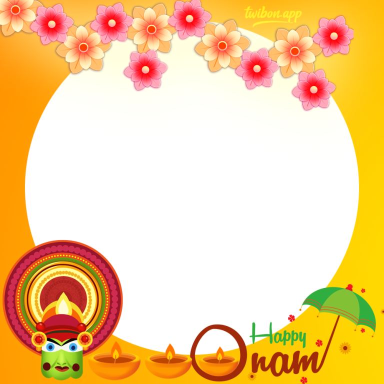 Festival of Onam Kerala Greetings Frame