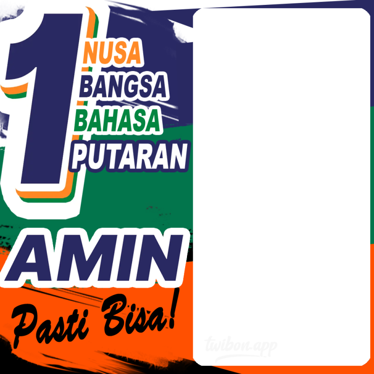 2024 Insya Allah AMIN Menang Jadi Presiden RI - Twibon App
