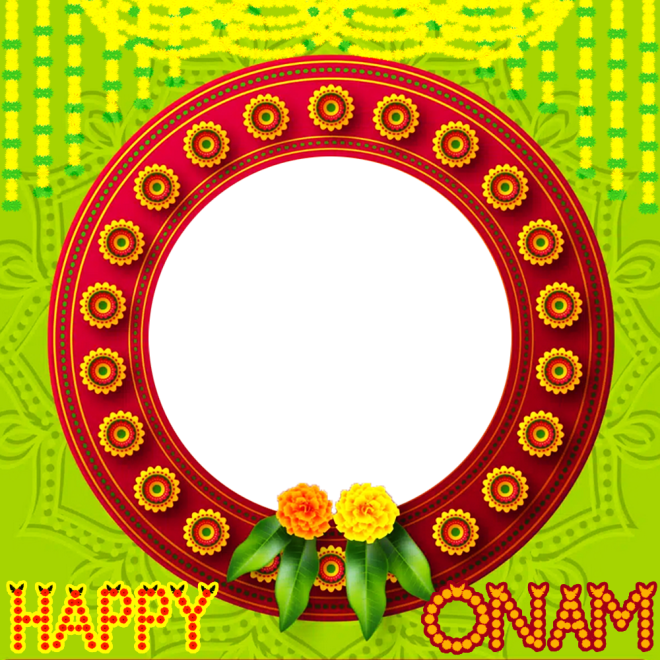 Kerala Onam Festival Greetings Images Frame - Twibon App