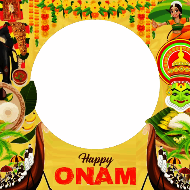 Happy Onam Festival Background Images PNG