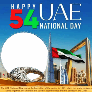 Happy 54th UAE National Day 2 December 2025